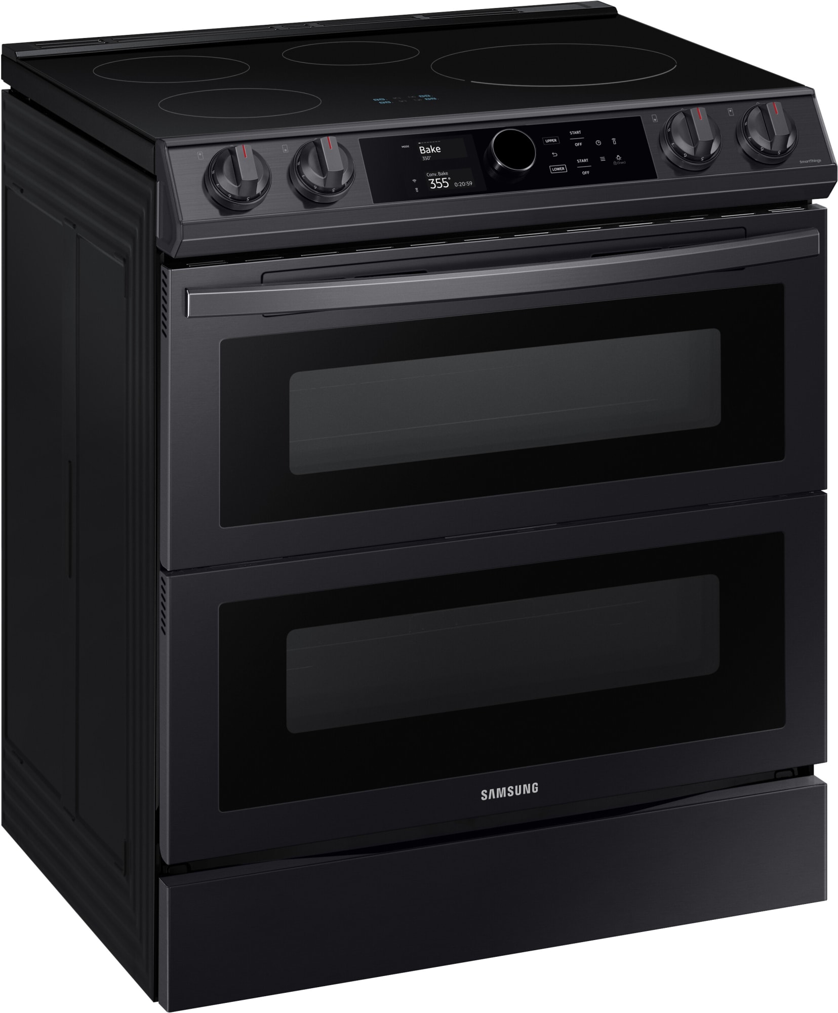 Samsung NE63T8951SG 30 Inch Slide-in Smart Induction Range with 4 ...