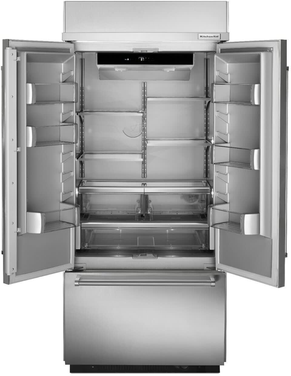 KitchenAid KBFN506ESS 36 Inch French Door Refrigerator with 20.8 cu. ft ...