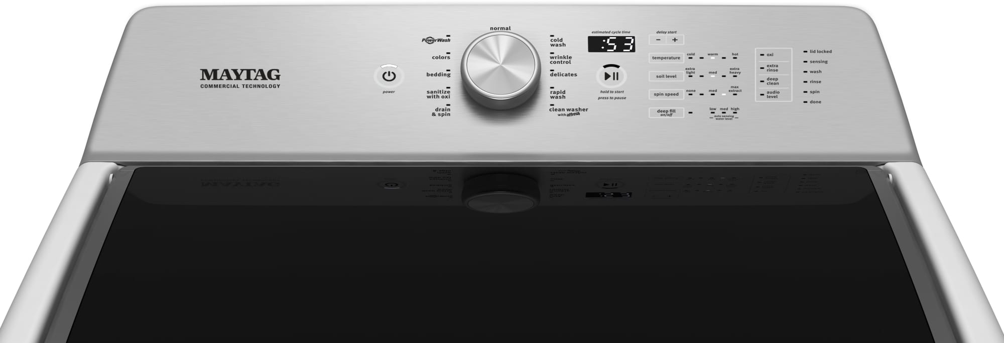 Maytag MVWB766FW 28 Inch Top Load Washer with 4.7 cu. ft. Capacity, 11 ...