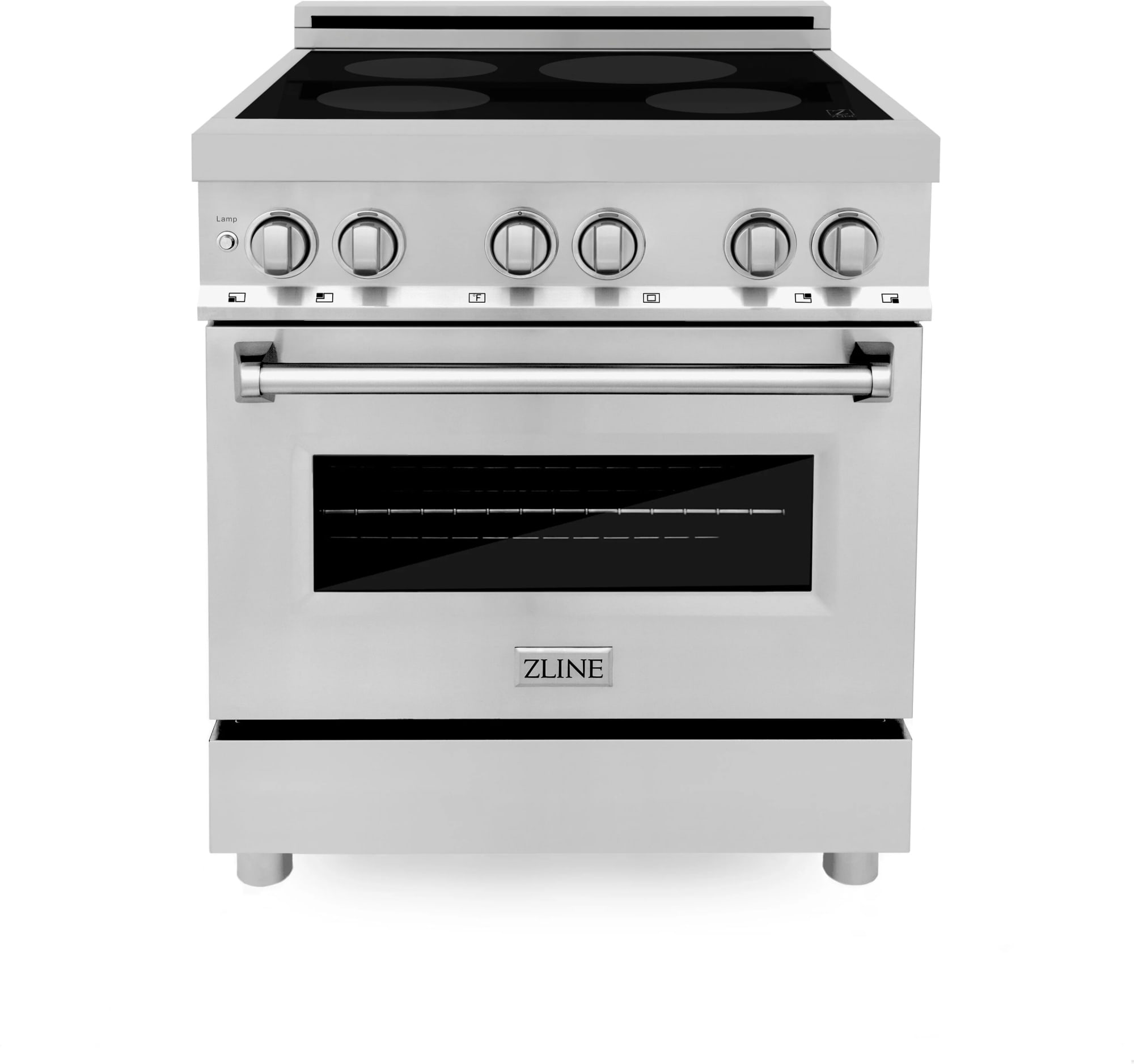 ZLINE RAIND30 30 Inch Freestanding Induction Range with 4 Elements, 4.0 ...