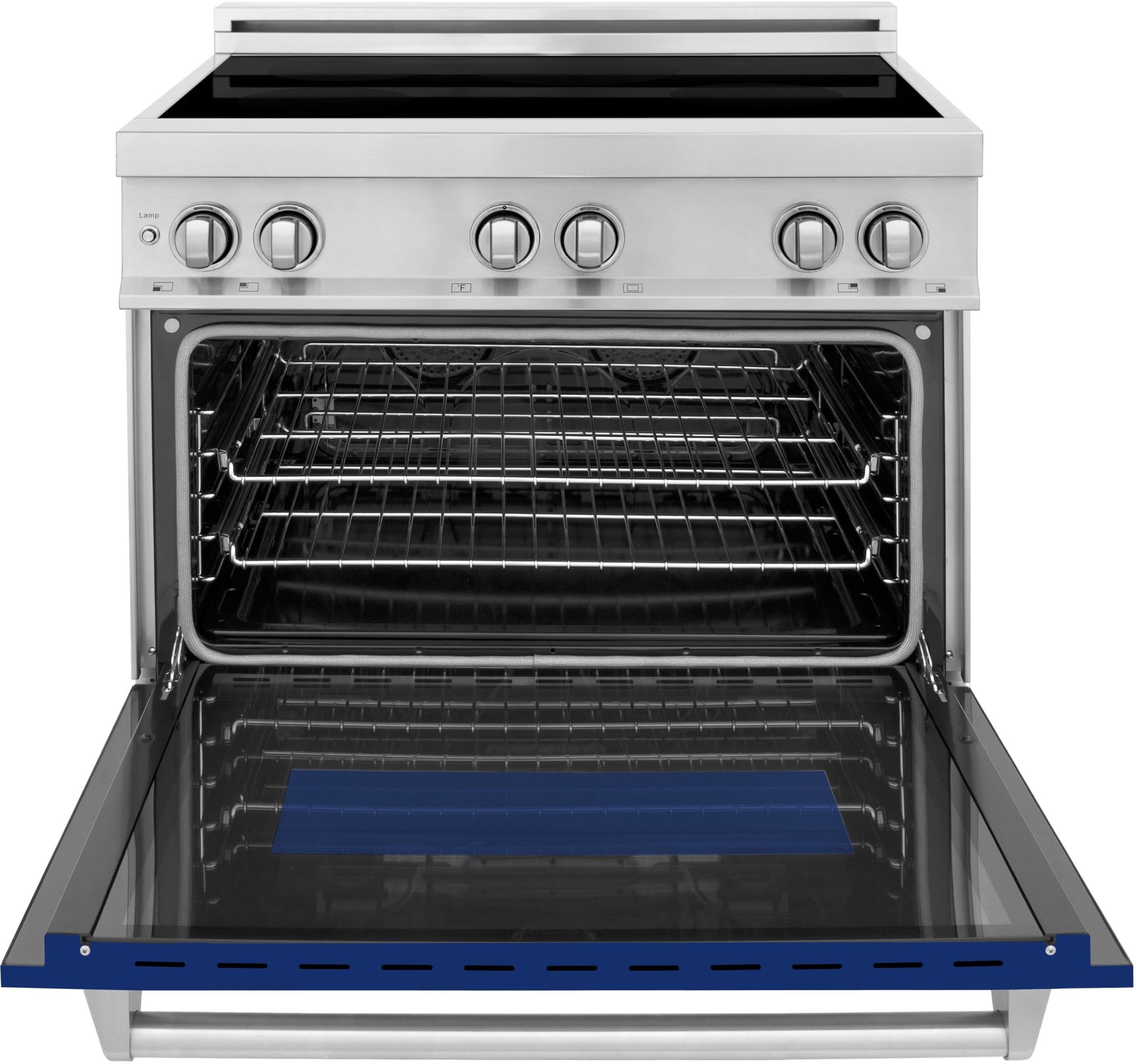 ZLINE RAINDBG36 36 Inch Induction Range with 4.6 cu ft Capacity, 4 ...