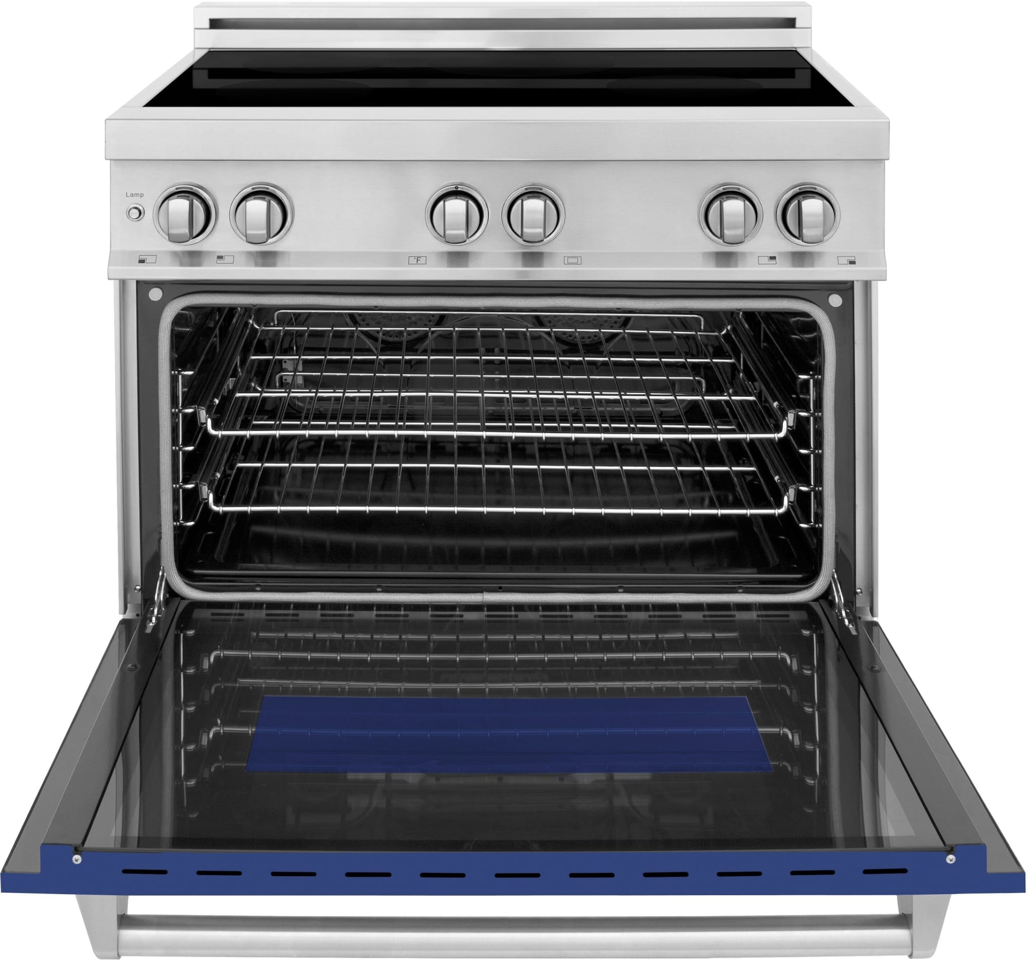 ZLINE RAINDBM36 36 Inch Induction Range with 4.6 cu ft Capacity, 4 ...