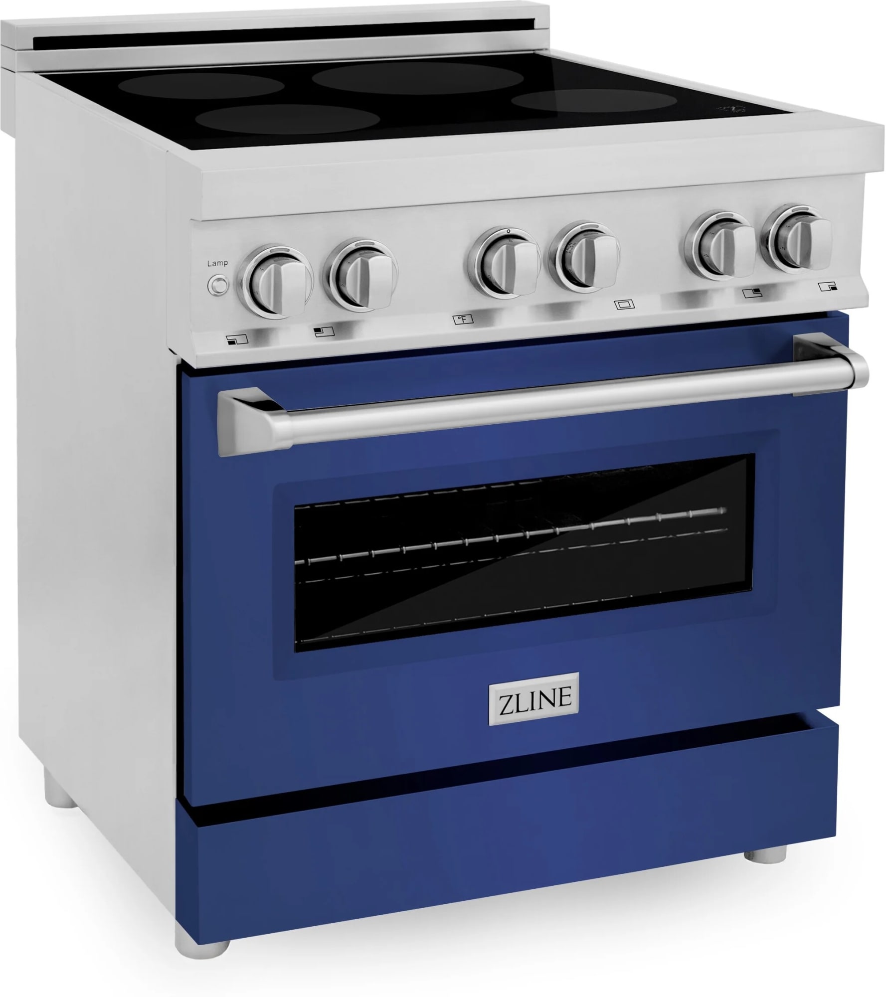 ZLINE RAINDBM30 30 Inch Freestanding Induction Range with 4 Elements, 4 ...