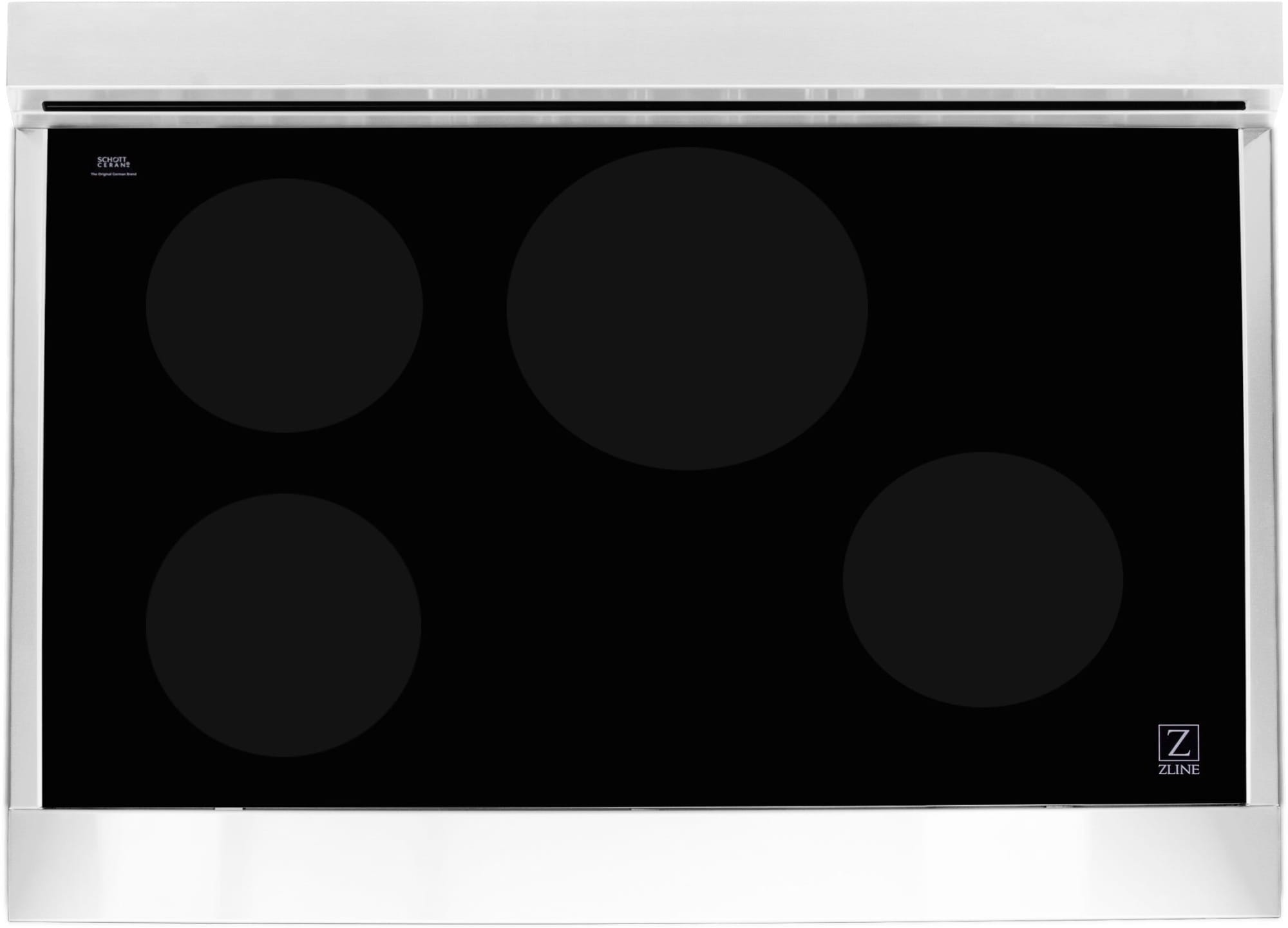 ZLINE RAINDRG36 36 Inch Induction Range with 4.6 cu ft Capacity, 4 ...