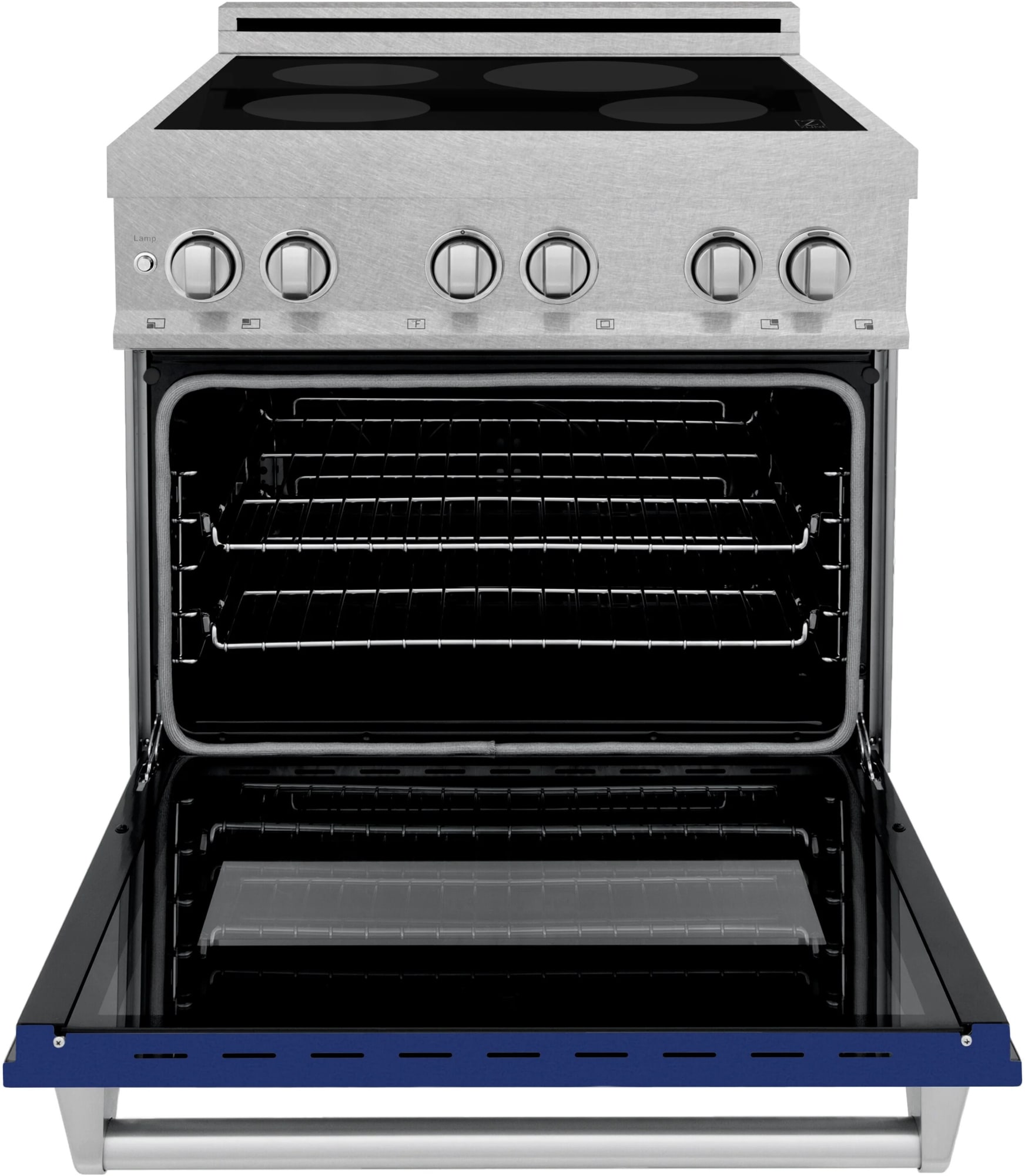 ZLINE RAINDSBG30 30 Inch Freestanding Induction Range with 4 Radiant ...