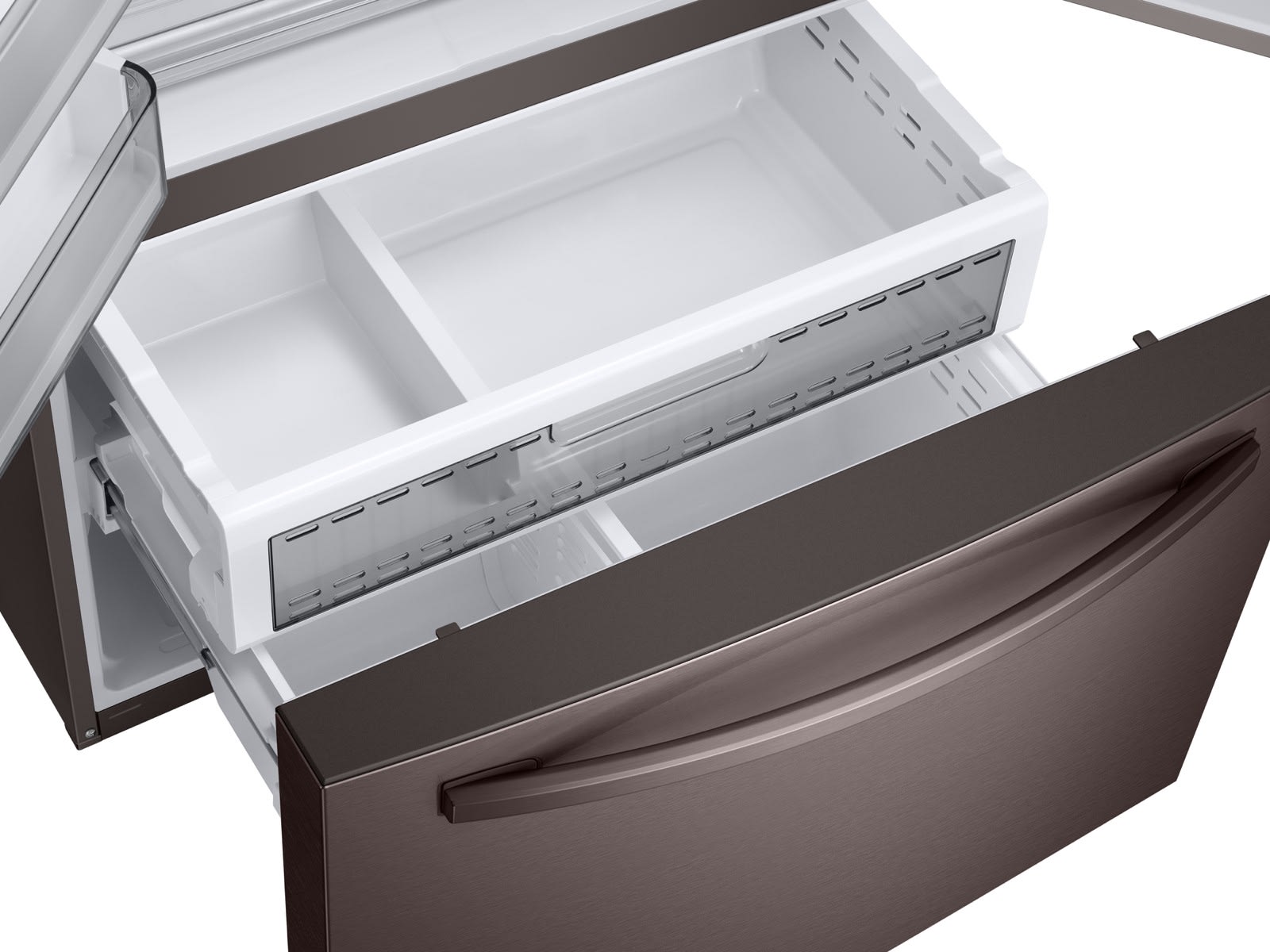 Samsung RF23R6201DT 36 Inch Counter Depth French Door Smart ...