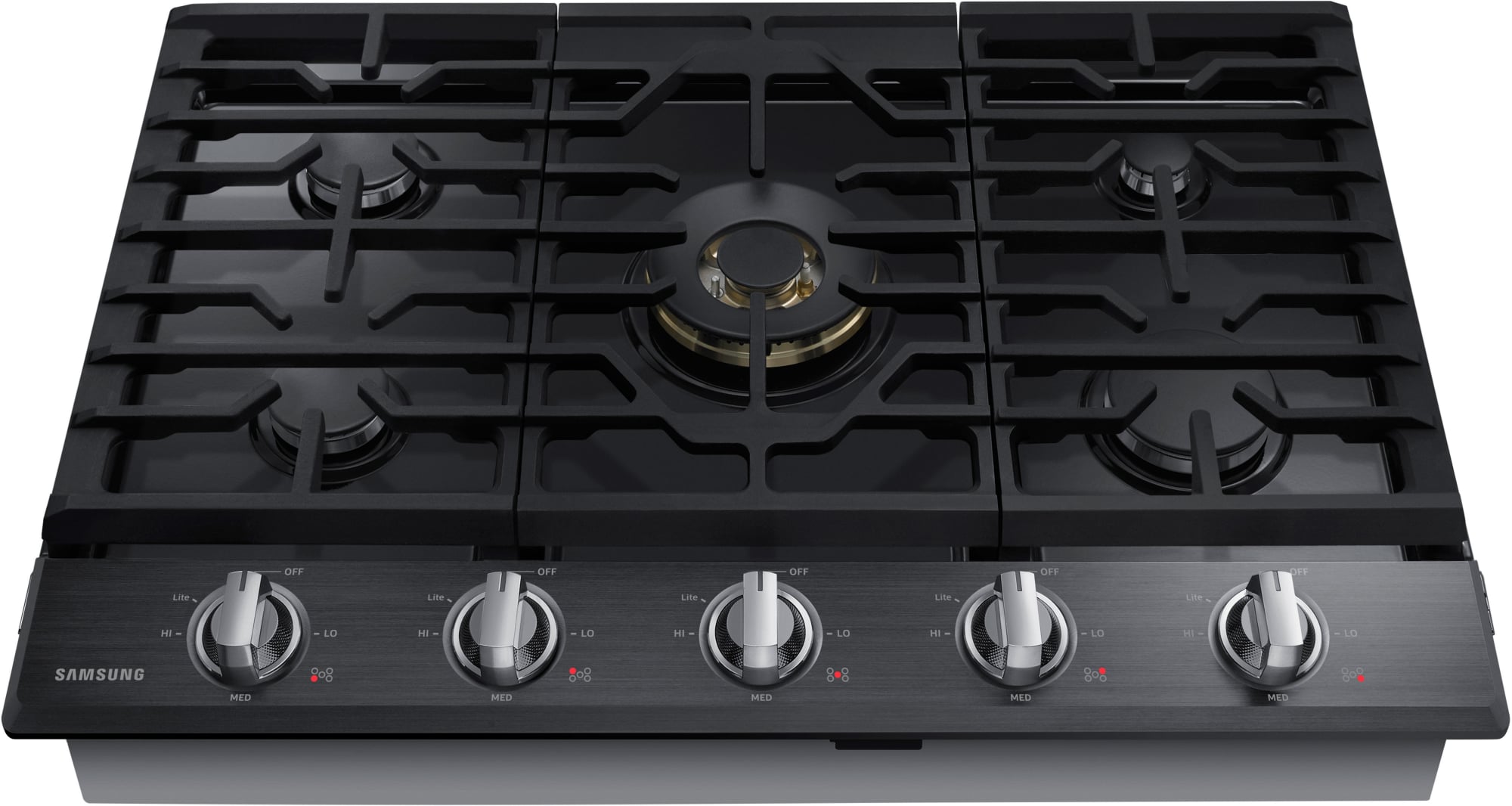 Samsung NA30K7750TG 30 Inch Gas Cooktop with 5 Sealed Burners, 22,000 ...