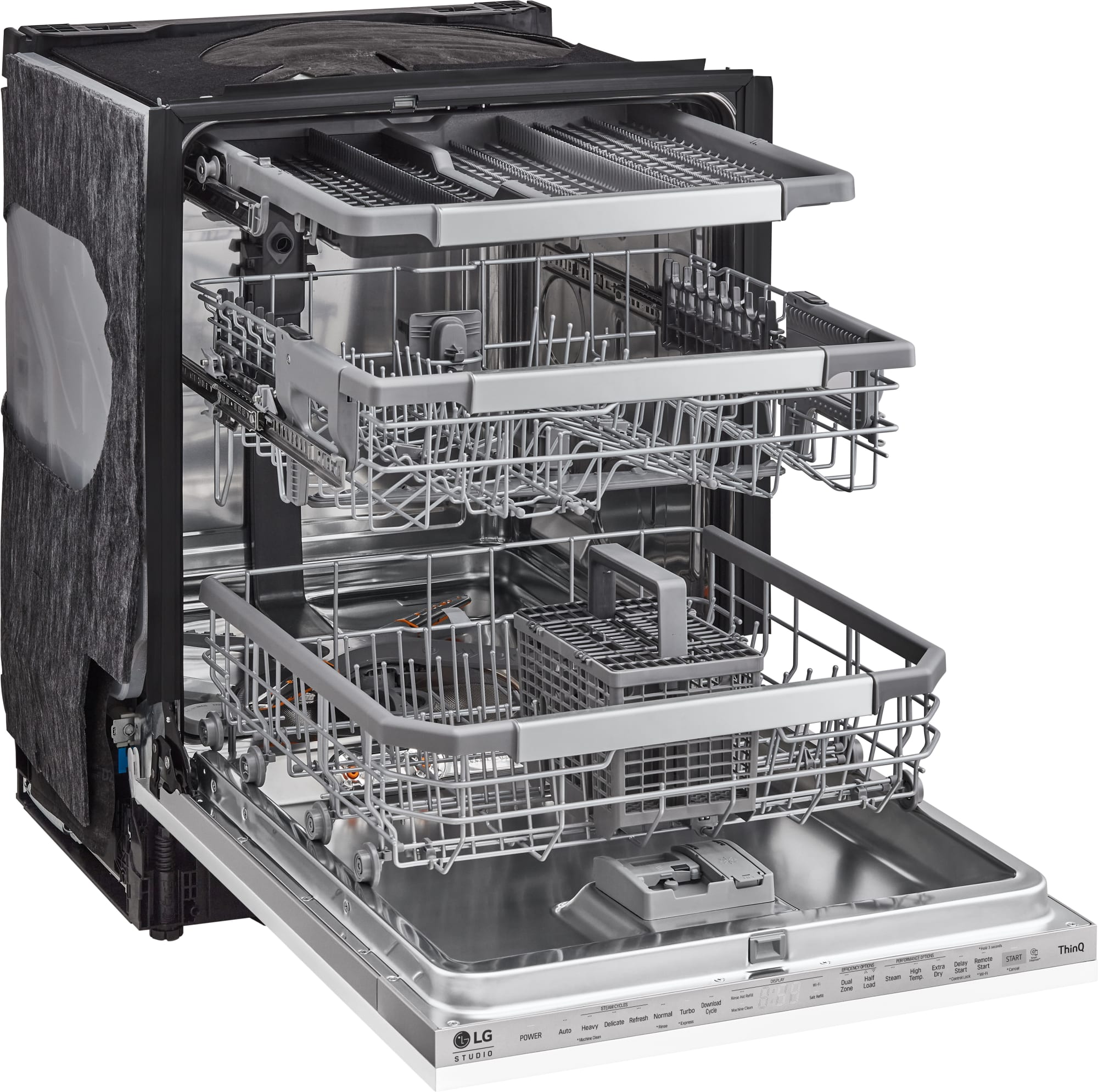 LG SDWD24P3 24 Inch Fully Integrated Smart Dishwasher with 14 Place ...