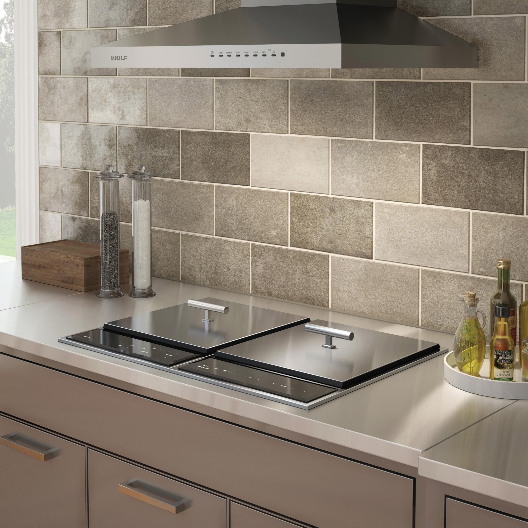 Wolf FM15TFS 15 Inch Electric Fryer with 1 Element, 2700-Watt Heating ...