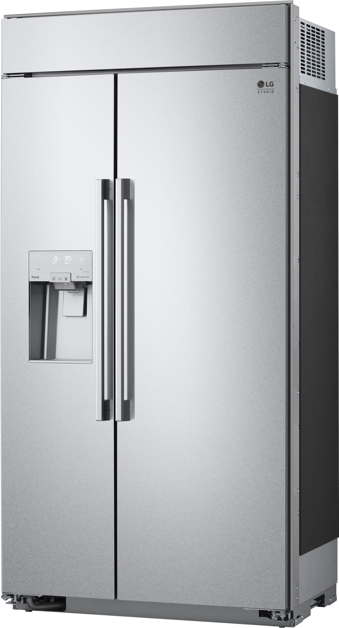LG SRSXB2622S 42 Inch Built In Side By Side Refrigerator with 25.6 Cu ...