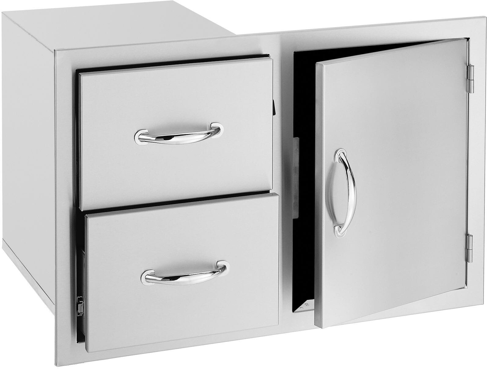 Summerset SSDC233 2-Drawer & Access Door Combo: 33 Inch