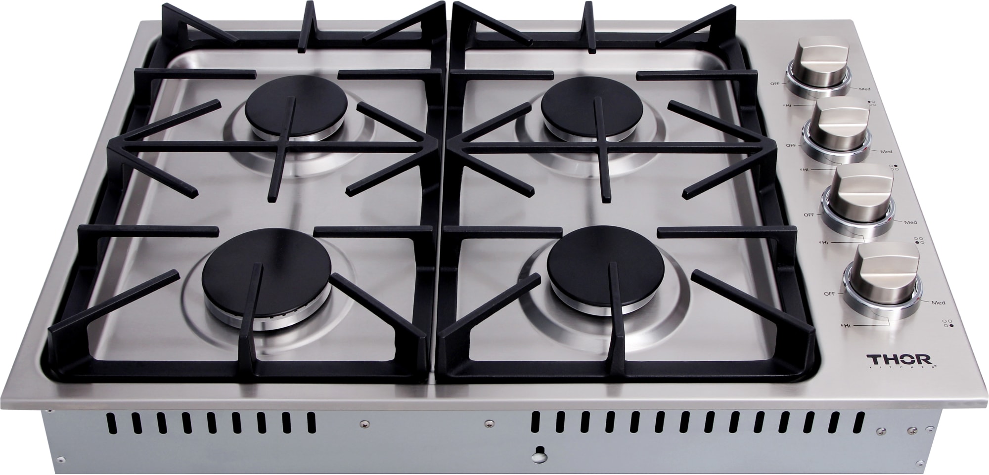 Thor Kitchen TGC3001 30 Inch Gas Cooktop with 4 Sealed Burners ...