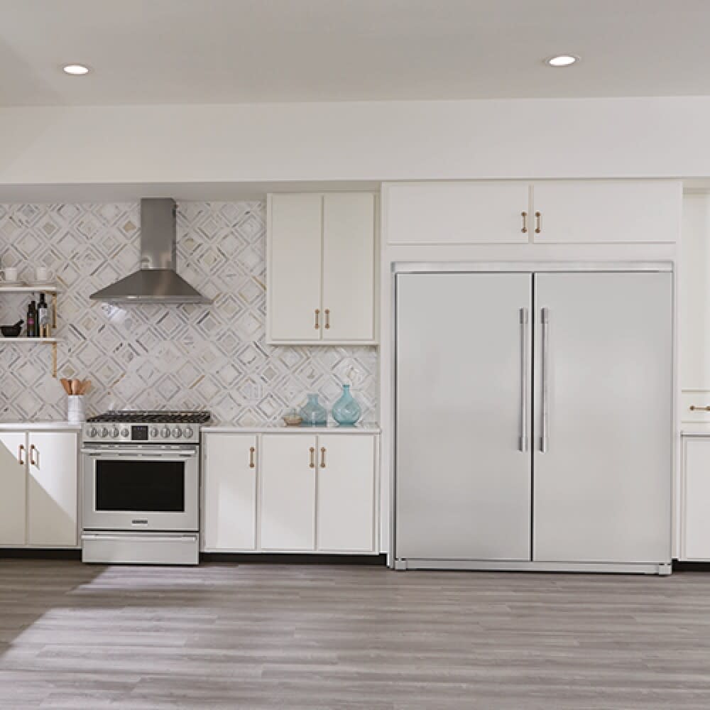 Frigidaire FRREFR19222 Side-by-Side Column Refrigerator & Freezer Set ...