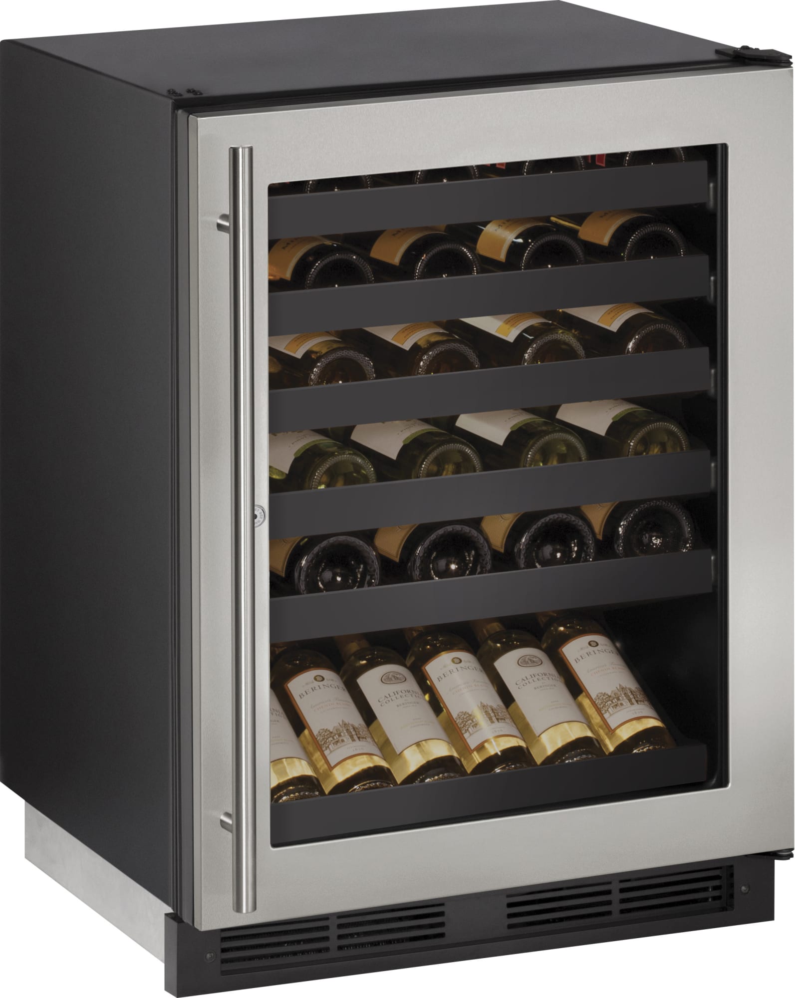 U-Line U1224WCS13B 24 Inch Built-In Wine Storage with 48 Bottle ...