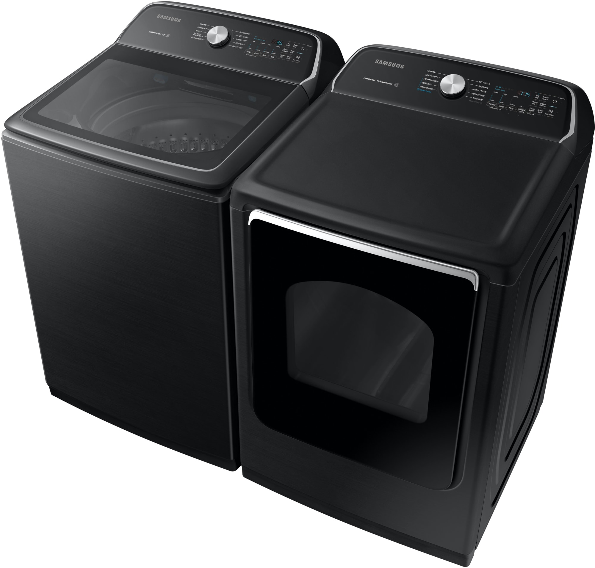 Samsung SAWADREV72001 Side-by-Side Washer & Dryer Set with Top Load ...