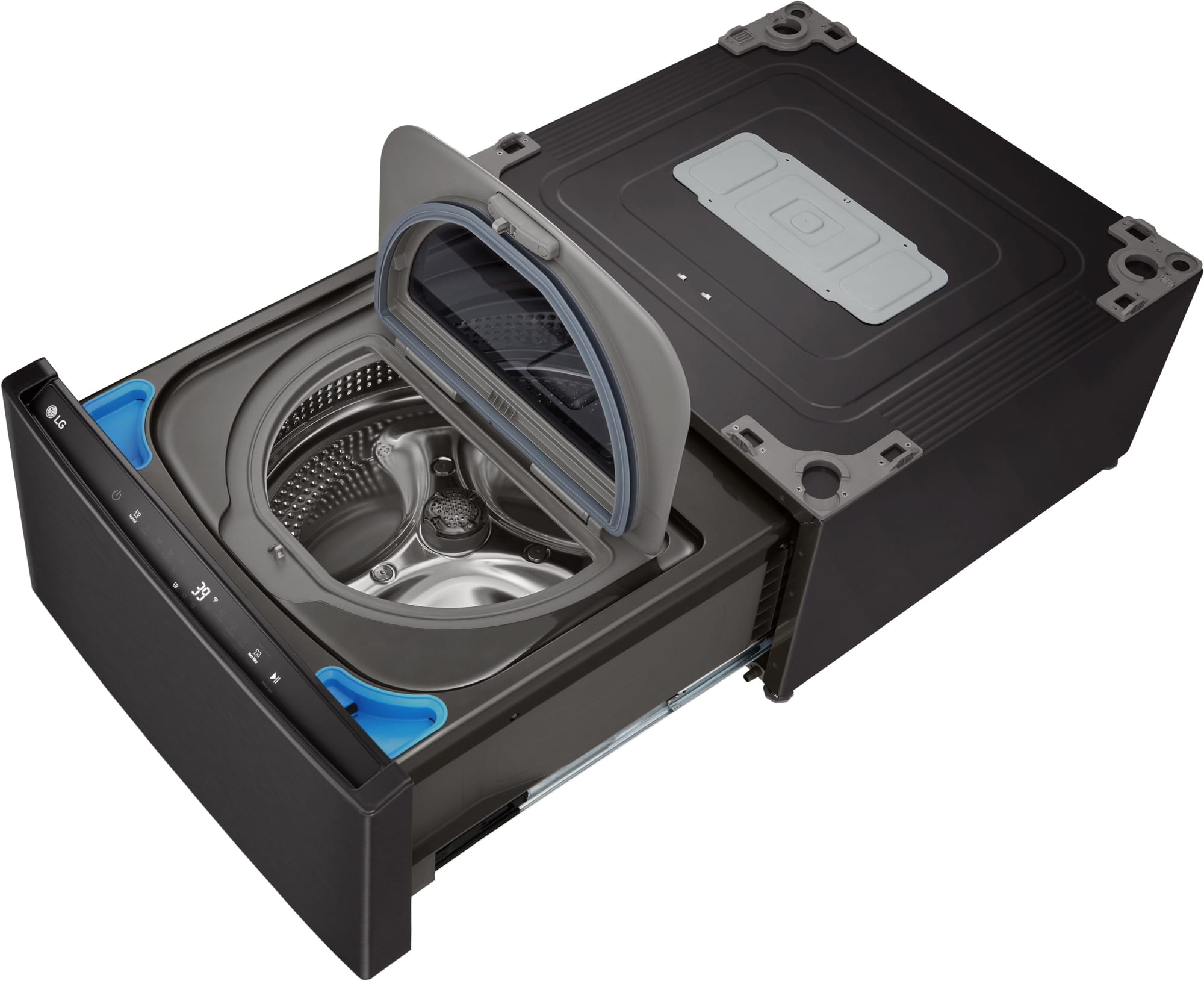 LG WD300CB 27 Inch SideKick™ Pedestal Washer with 1.0 cu. ft. Capacity ...