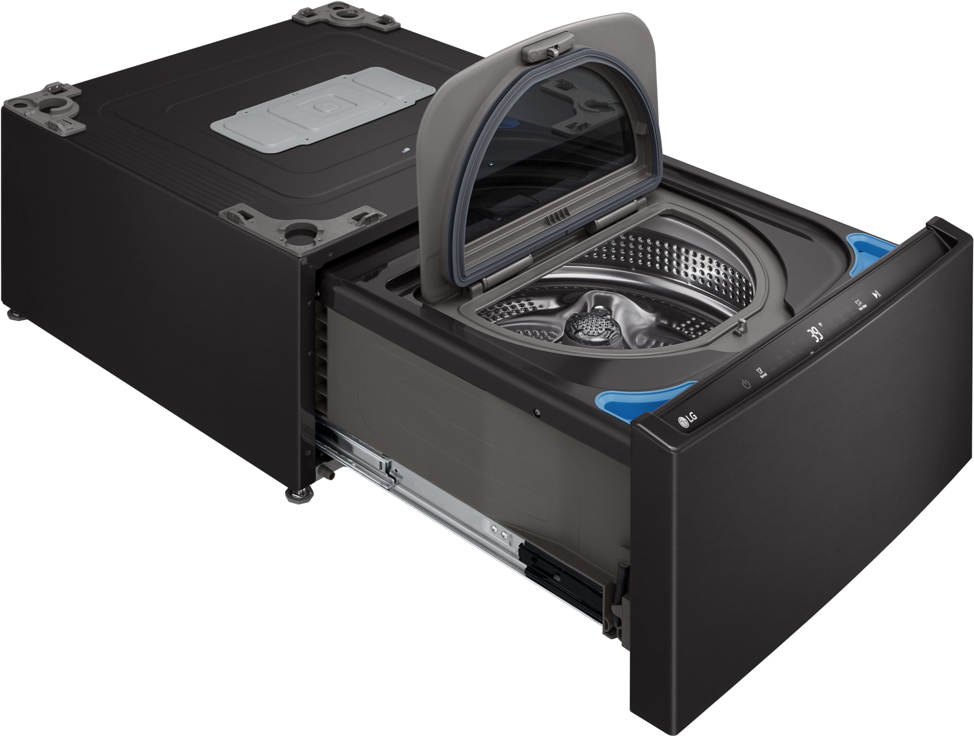 LG WD300CB 27 Inch SideKick™ Pedestal Washer with 1.0 cu. ft. Capacity ...