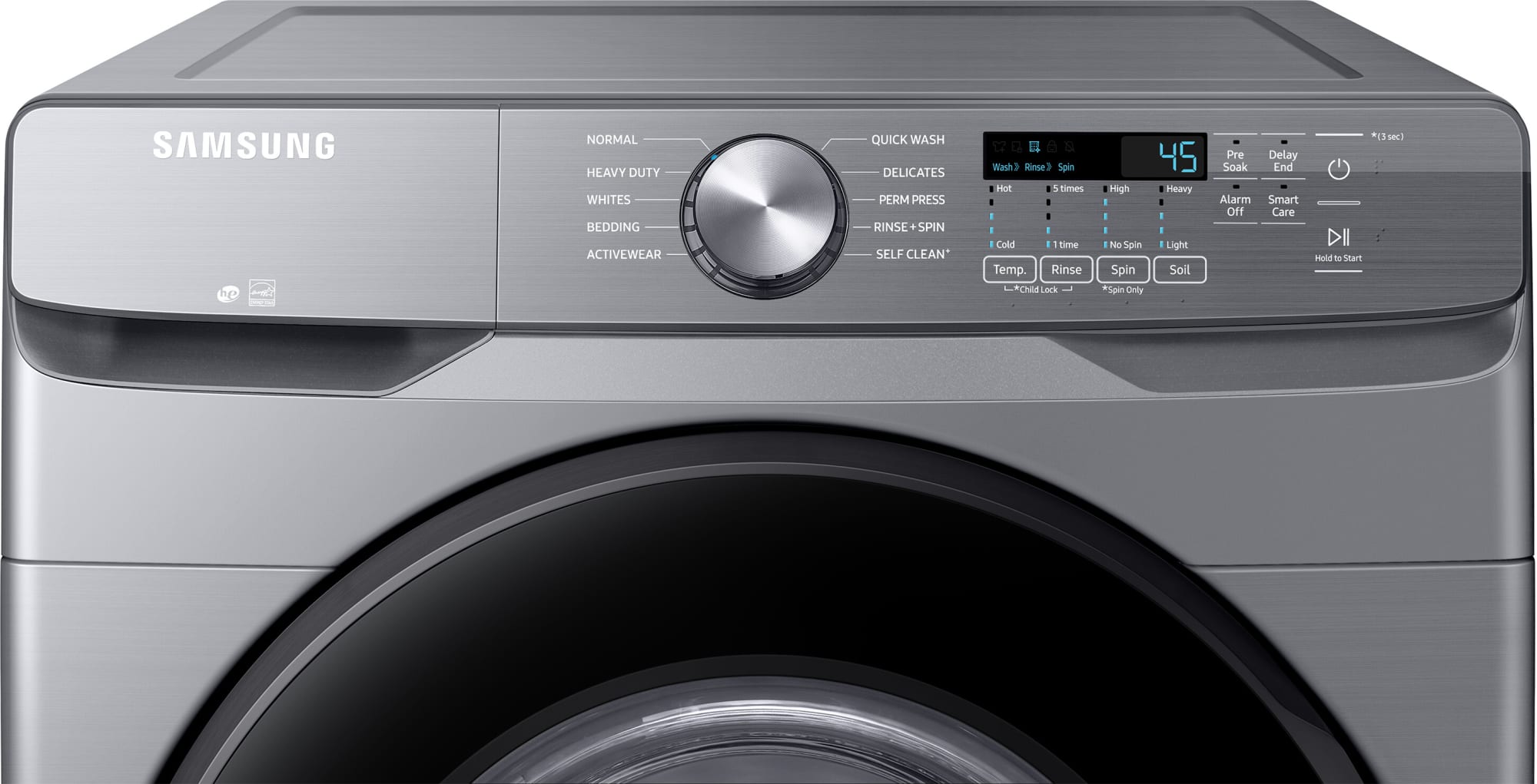 Samsung WF45T6000AP 27 Inch Front Load Washer with 4.5 Cu. Ft. Capacity ...