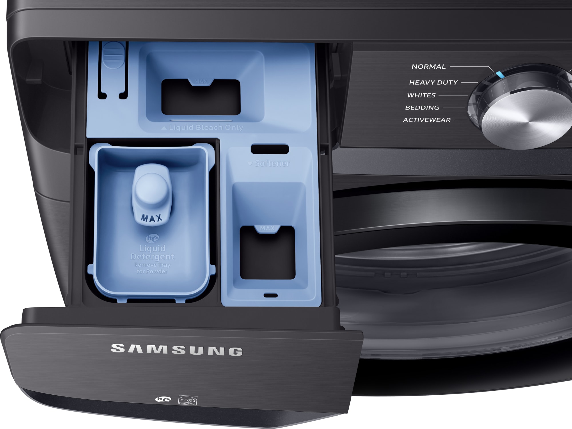 Samsung WF45T6000AV 27 Inch Front Load Washer with 4.5 Cu. Ft. Capacity ...