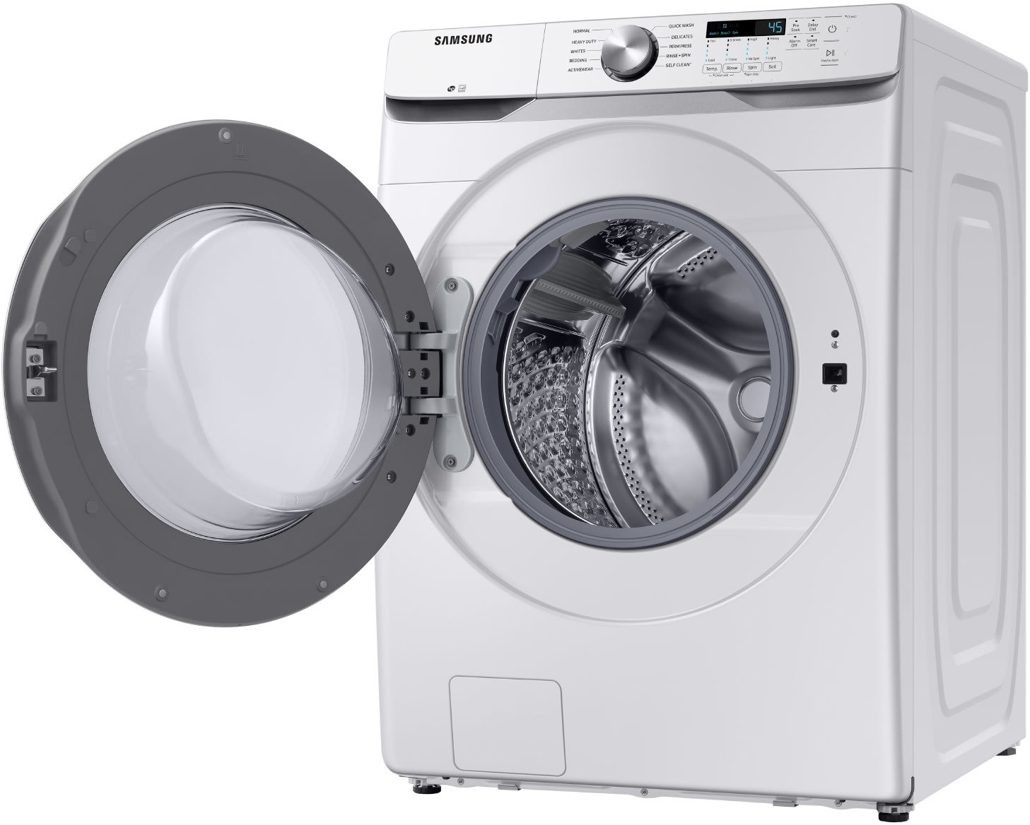 Samsung WF45T6000AW 27 Inch Front Load Washer with 4.5 Cu. Ft. Capacity ...