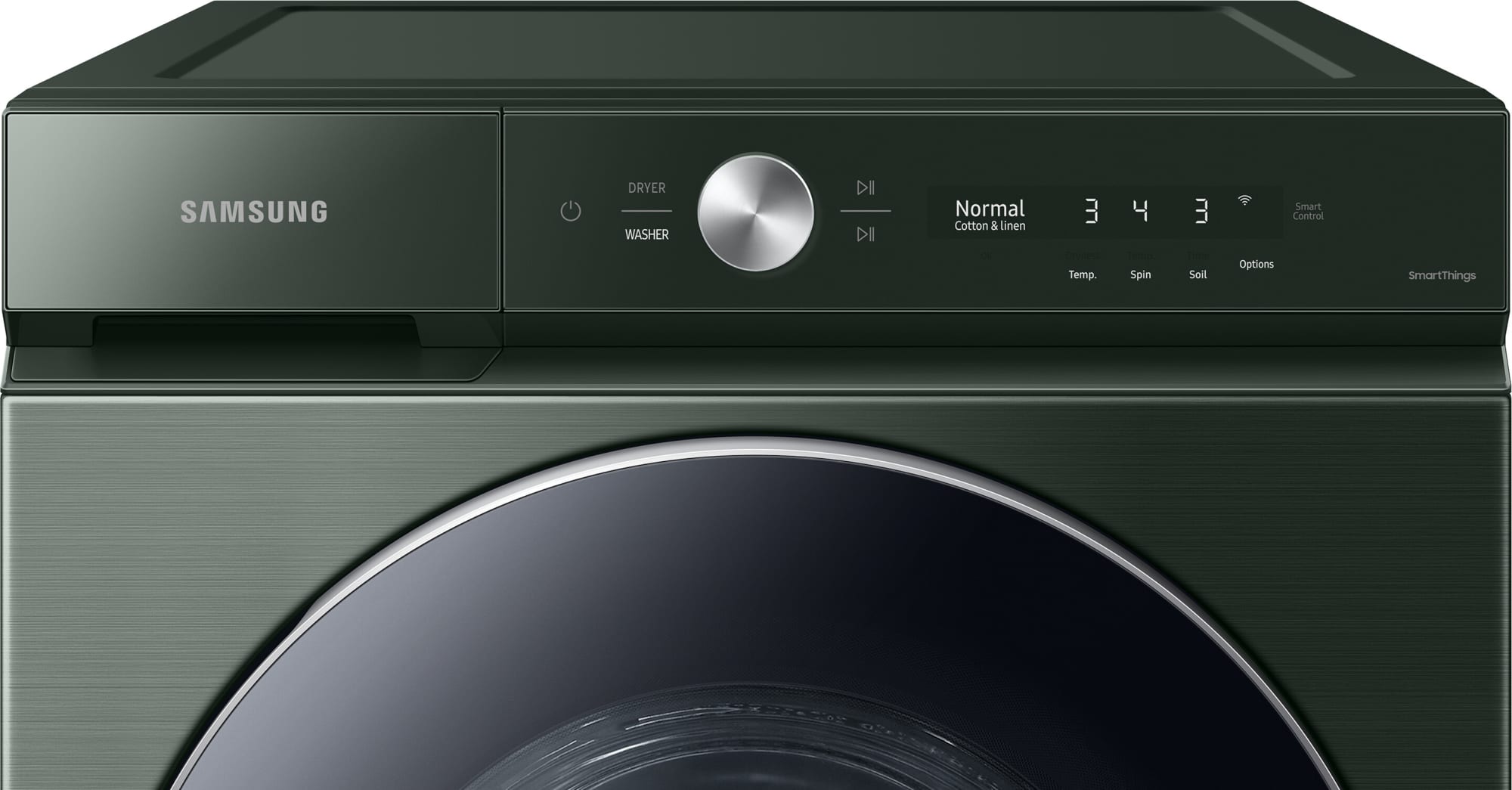 Samsung WF53BB8900AG 27 Inch Smart Front Load Washer with 5.3 cu. ft ...