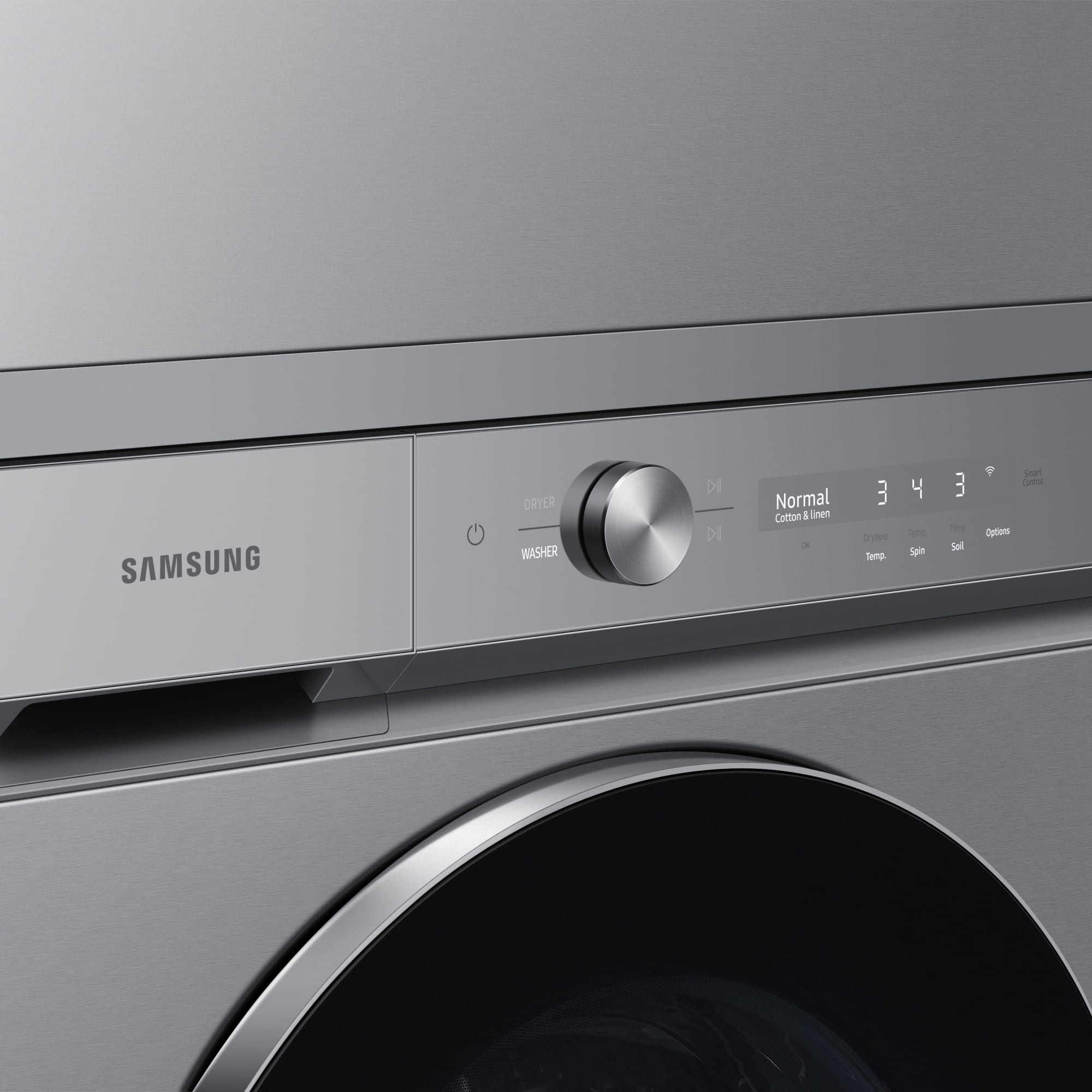 Samsung WF53BB8900AT 27 Inch Smart Front Load Washer with 5.3 cu. ft ...