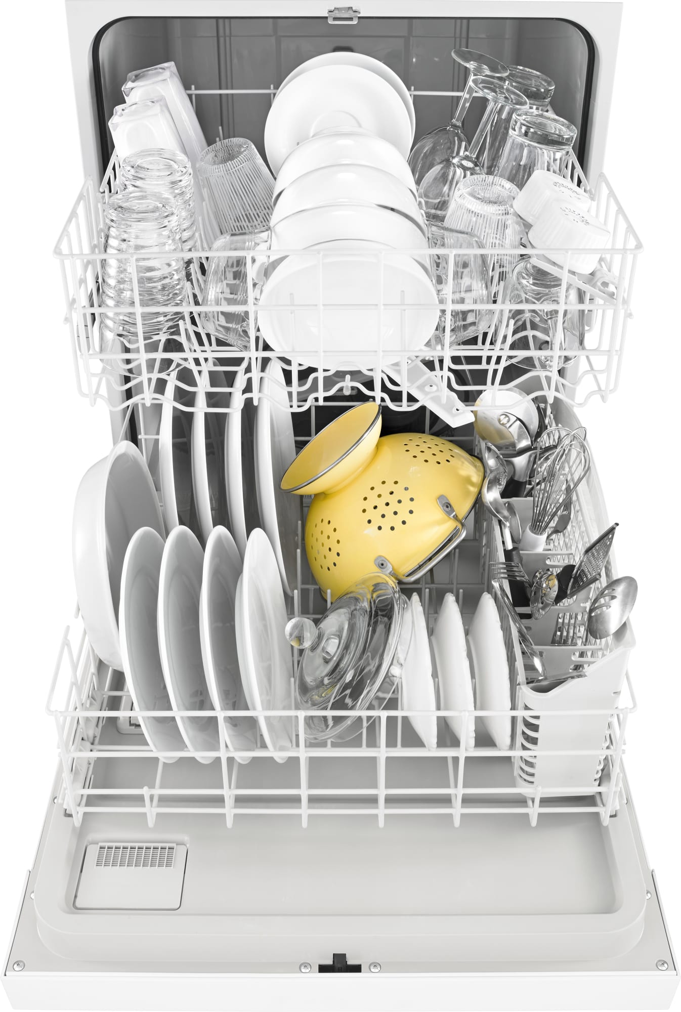 Whirlpool WDF331PAHW 24 Inch Full Console Dishwasher with 13 Place ...