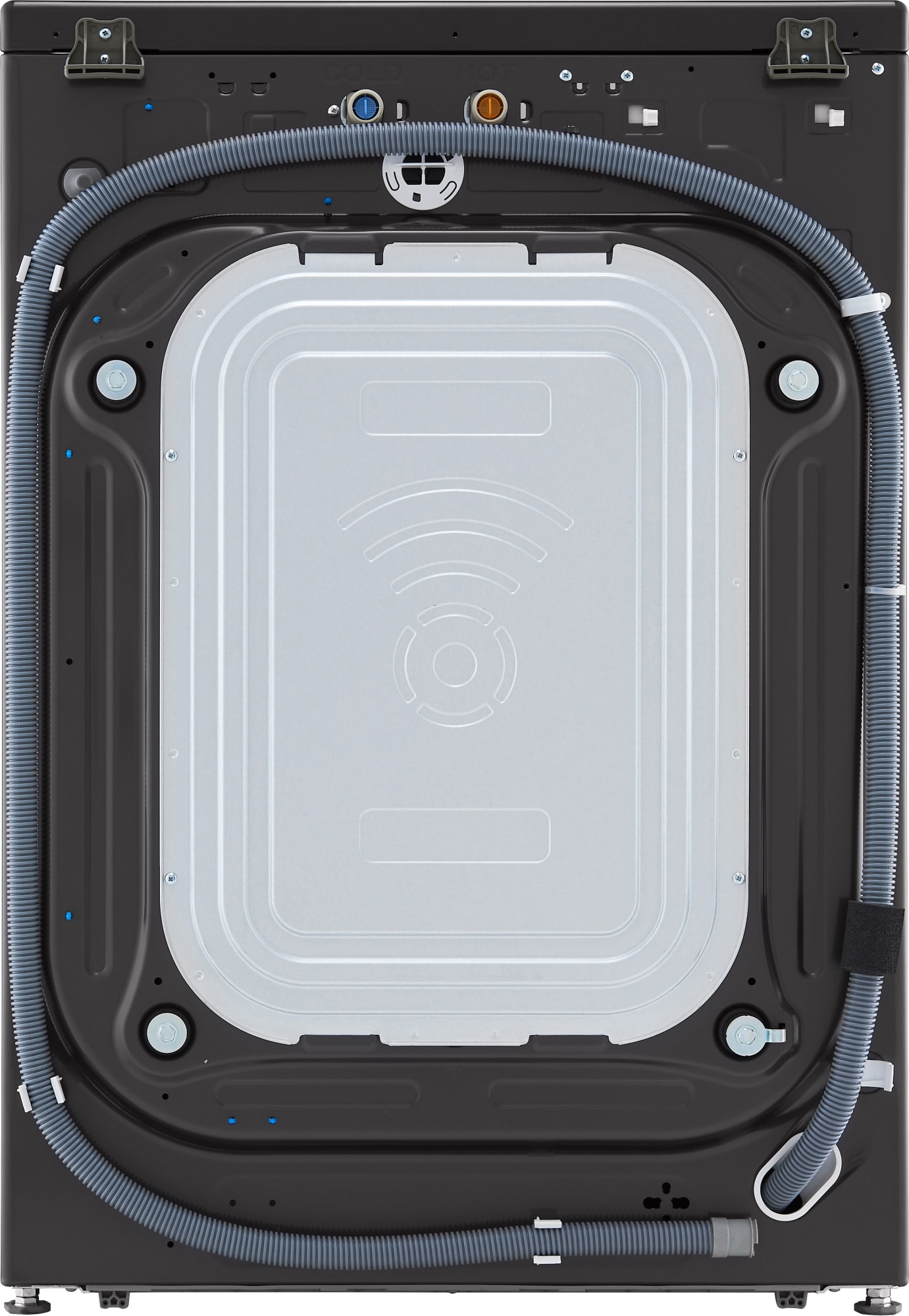 LG WM4000HBA 27 Inch Smart Front Load Washer with 4.5 Cu. Ft. Capacity ...