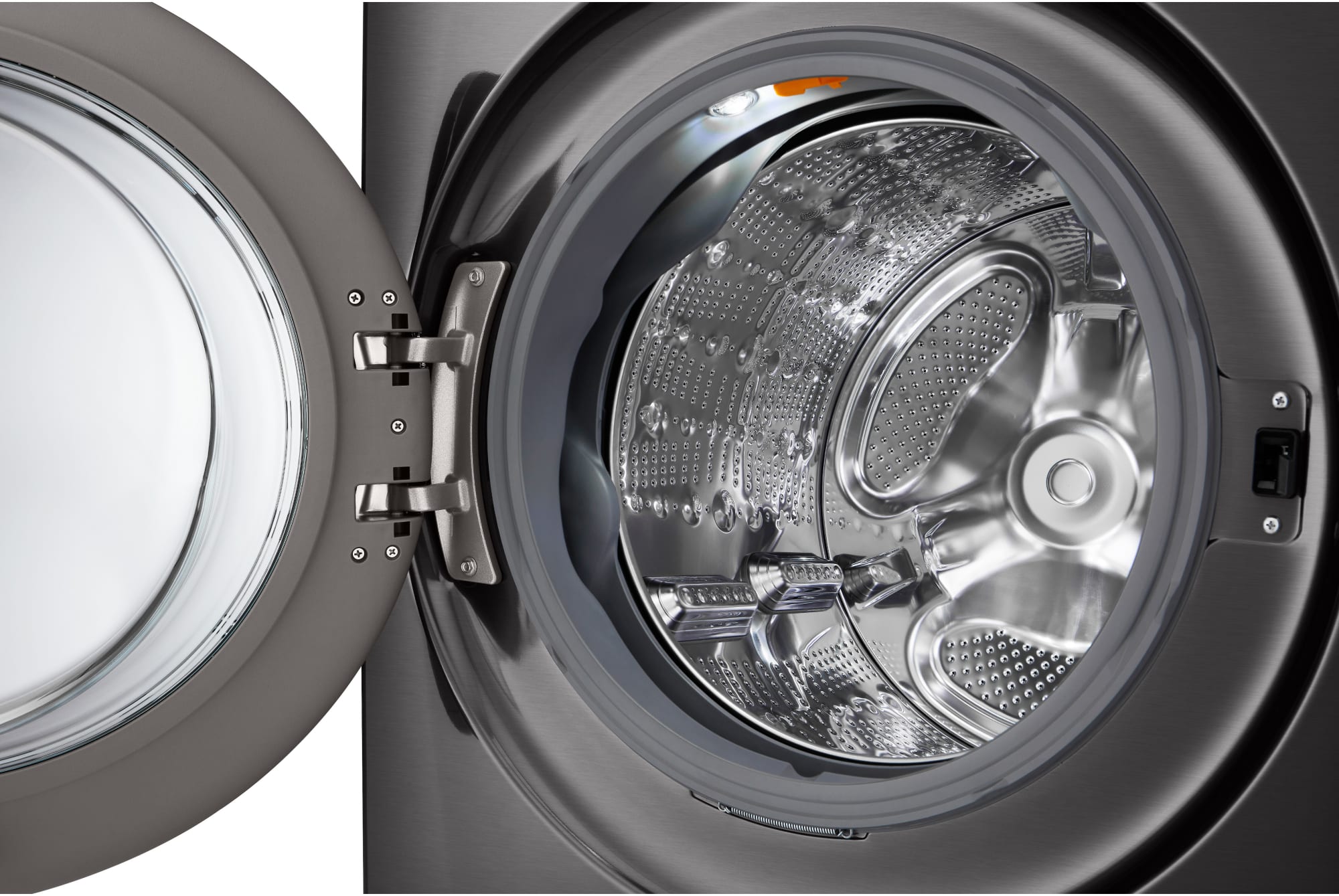 LG WM6700HBA 27 Inch Smart Front Load Washer with 5.0 Cu. Ft. Capacity ...