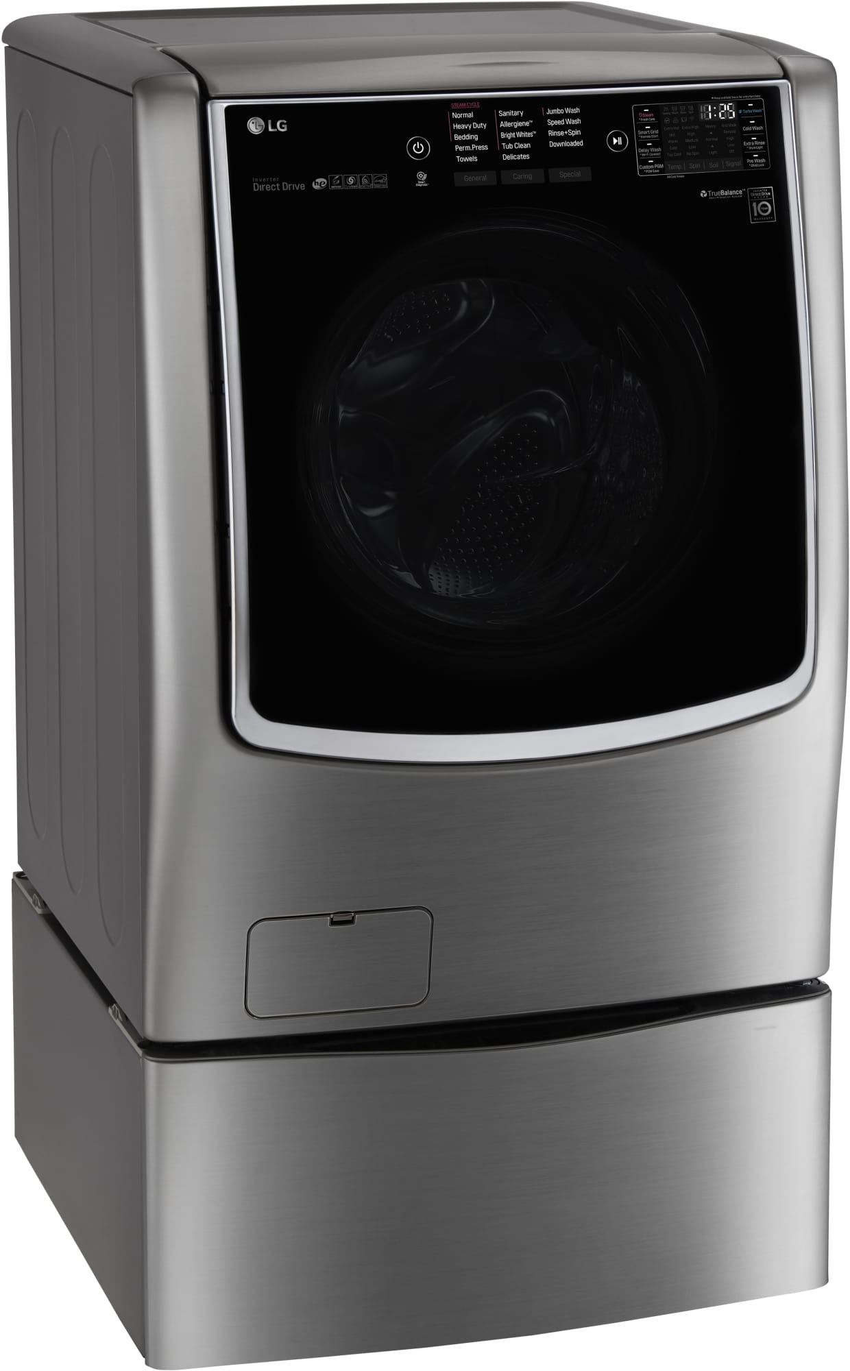 LG WM9500HVA 30 Inch 5.8 cu. ft. Front Load Washer with 14 Wash ...