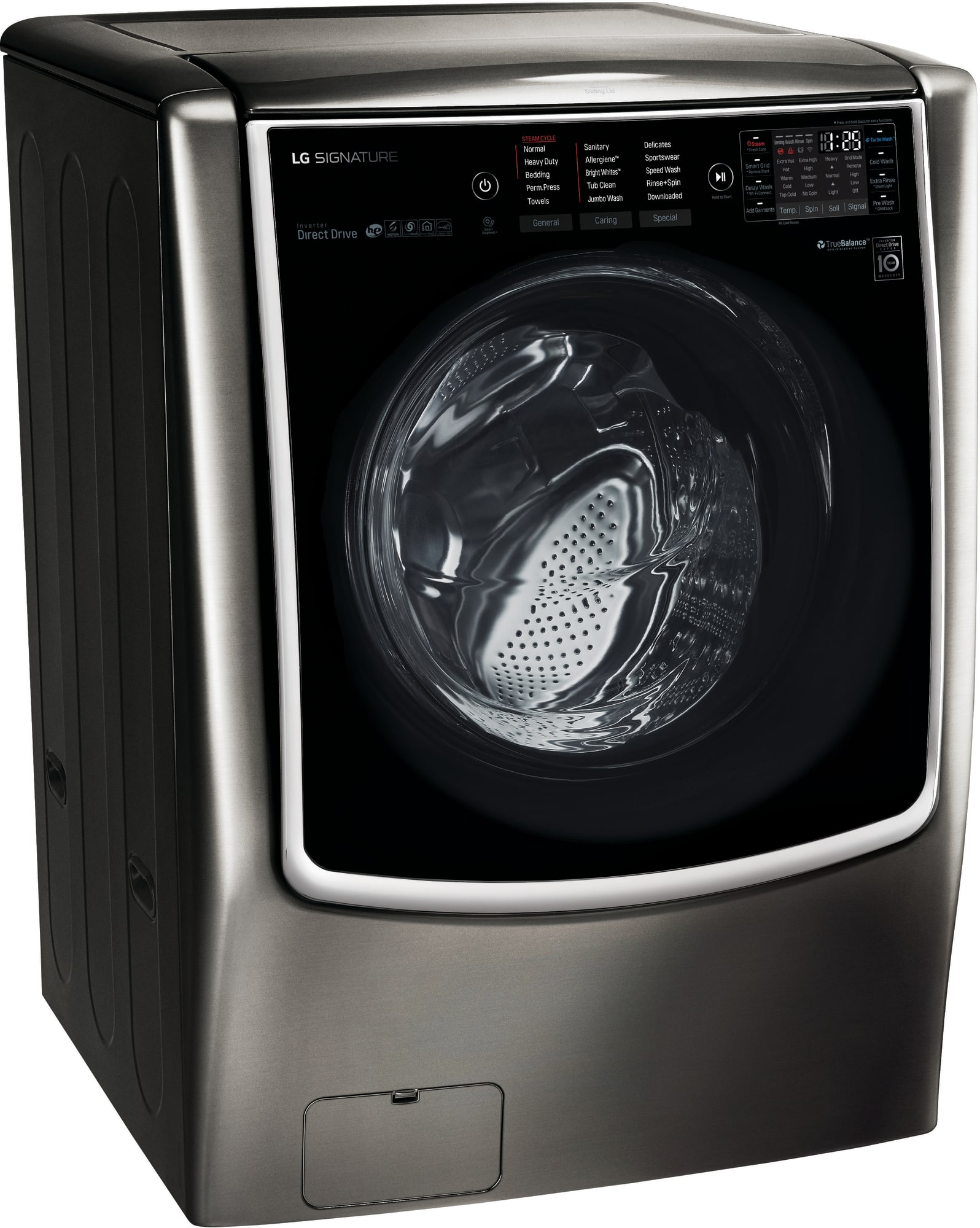 LG WM9500HKA 30 Inch Front Load Smart Washer with 5.8 cu. ft. Capacity ...