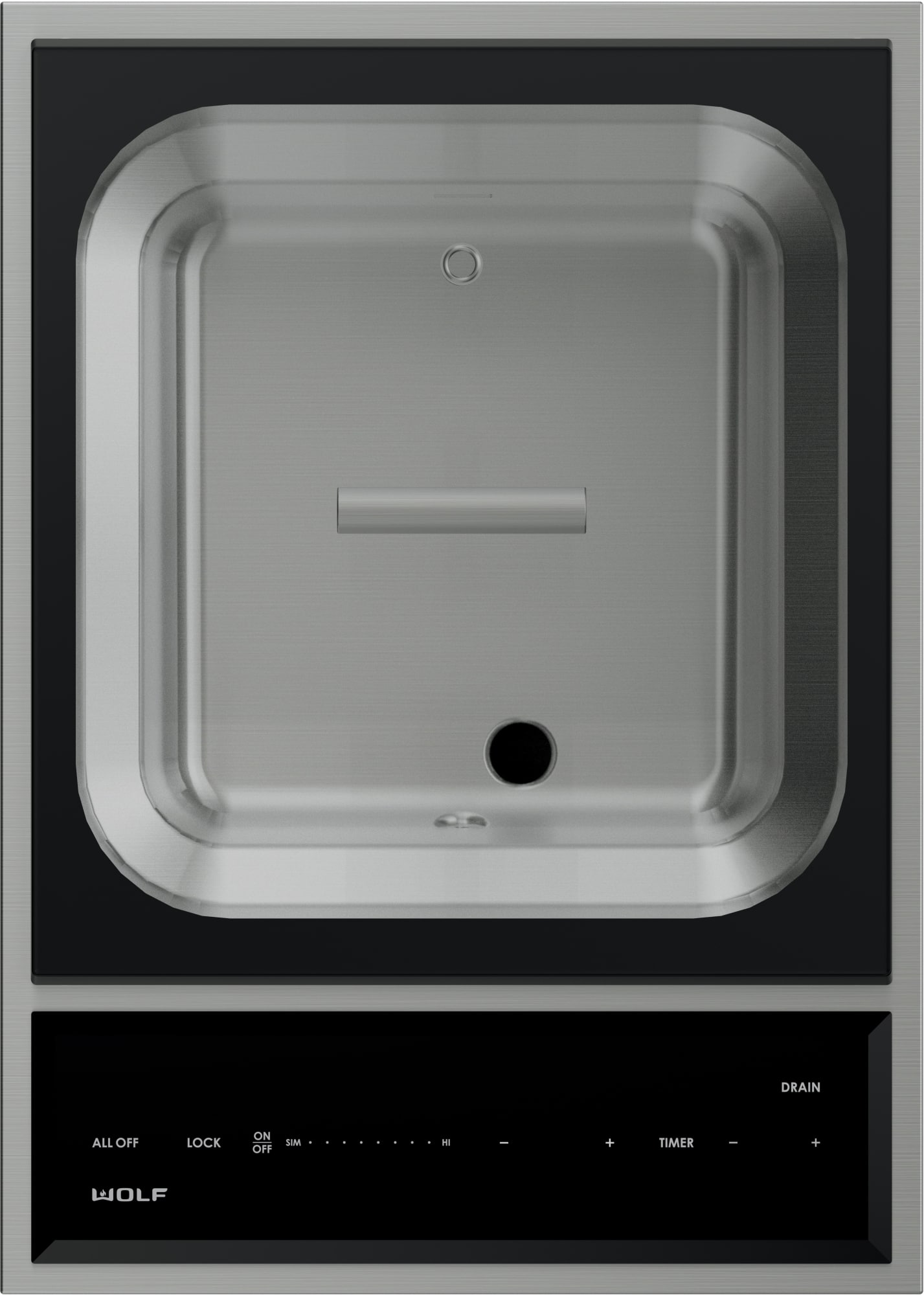 Wolf SM15TS 15 Inch Built-In Steamer Module with 2700-Watt Heating ...