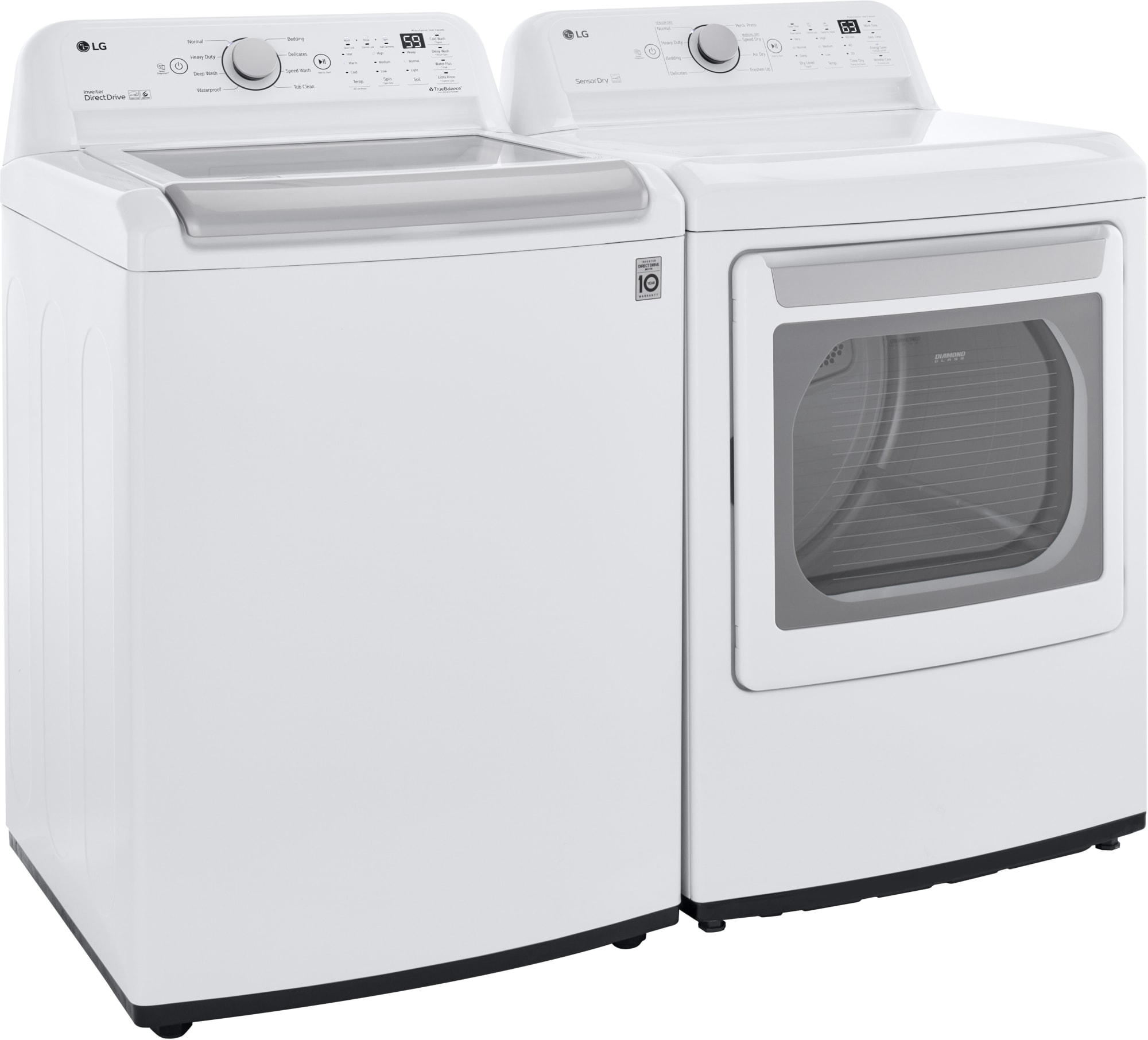 LG WT7150CW 27 Inch Top Load Washer with 5.0 Cu. Ft. Capacity ...