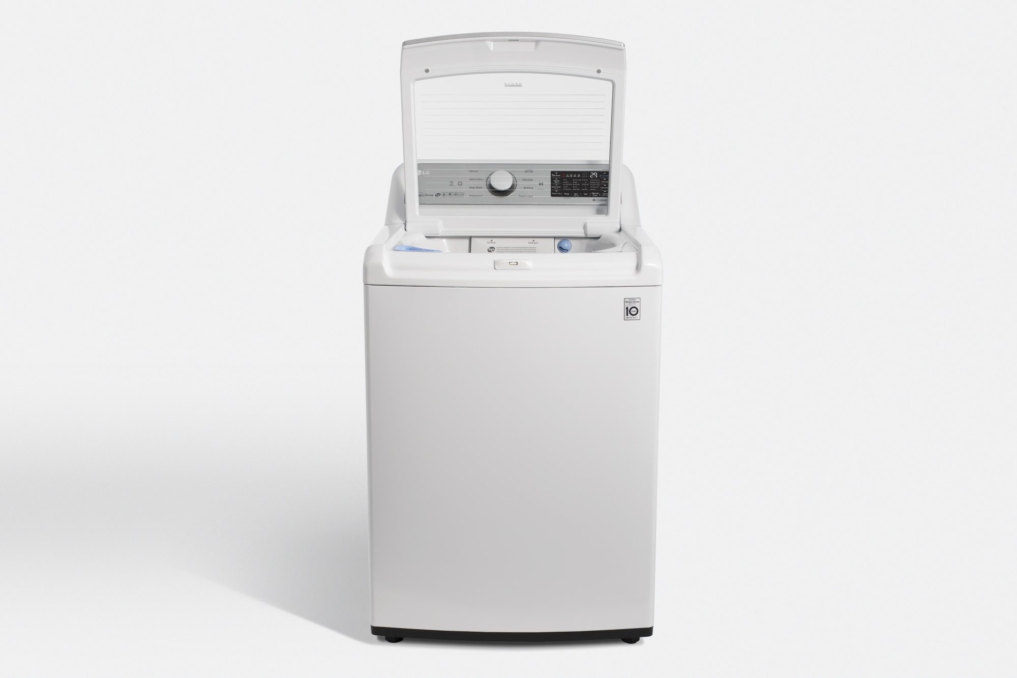 LG WT7300CW 27 Inch Top Load Smart Washer with 5.0 Cu. Ft. Capacity ...