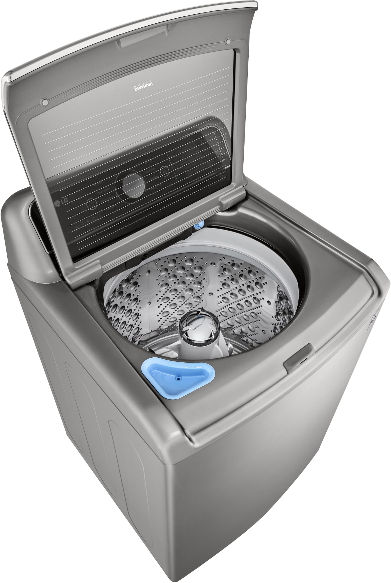 LG WT7305CV 27 Inch Top Load Smart Washer with 4.8 Cu. Ft. Capacity, 4 ...