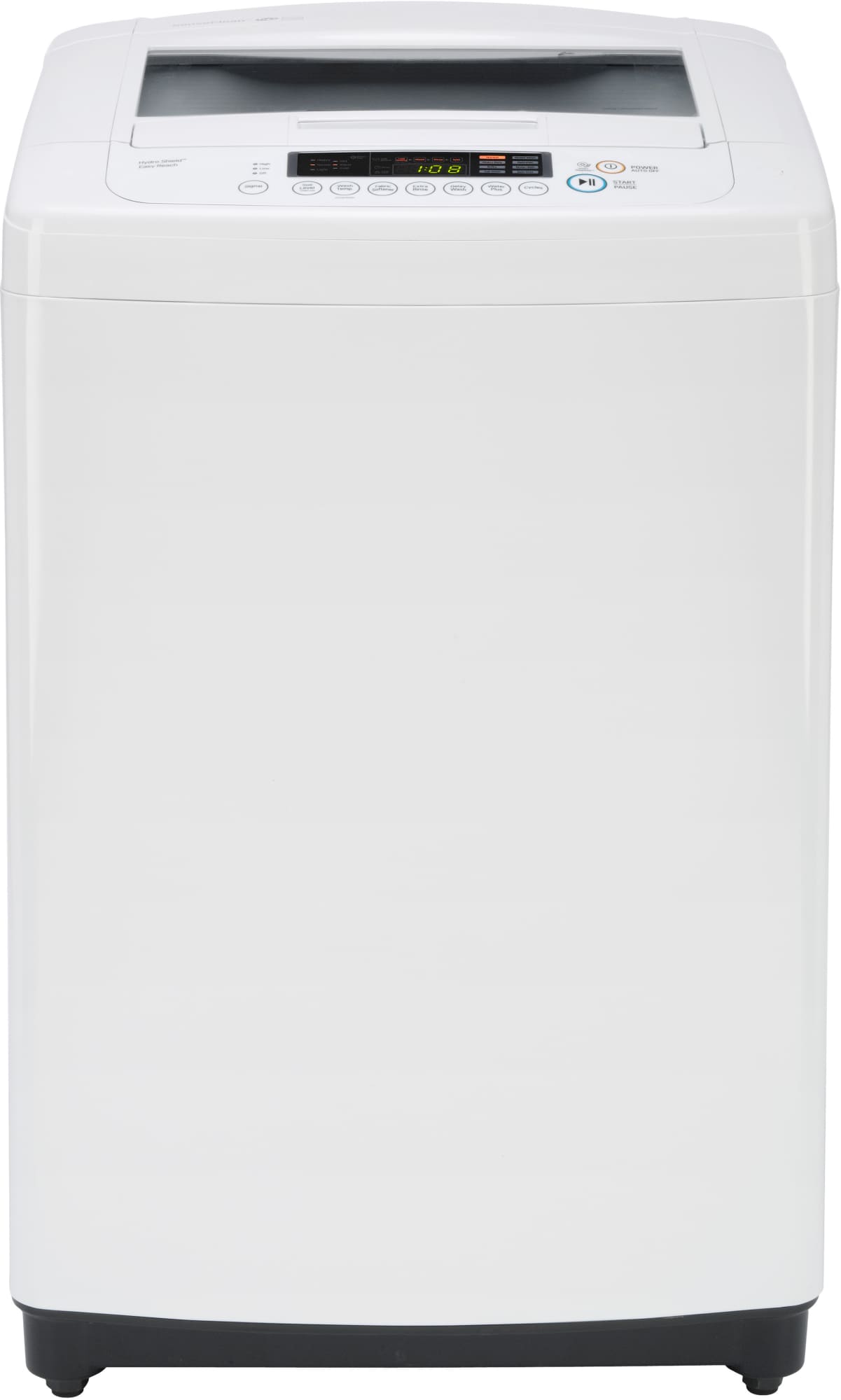 LG WT901CW 25 Inch Top Loader Washer with 3.3 cu. ft. Capacity, 8 Wash ...