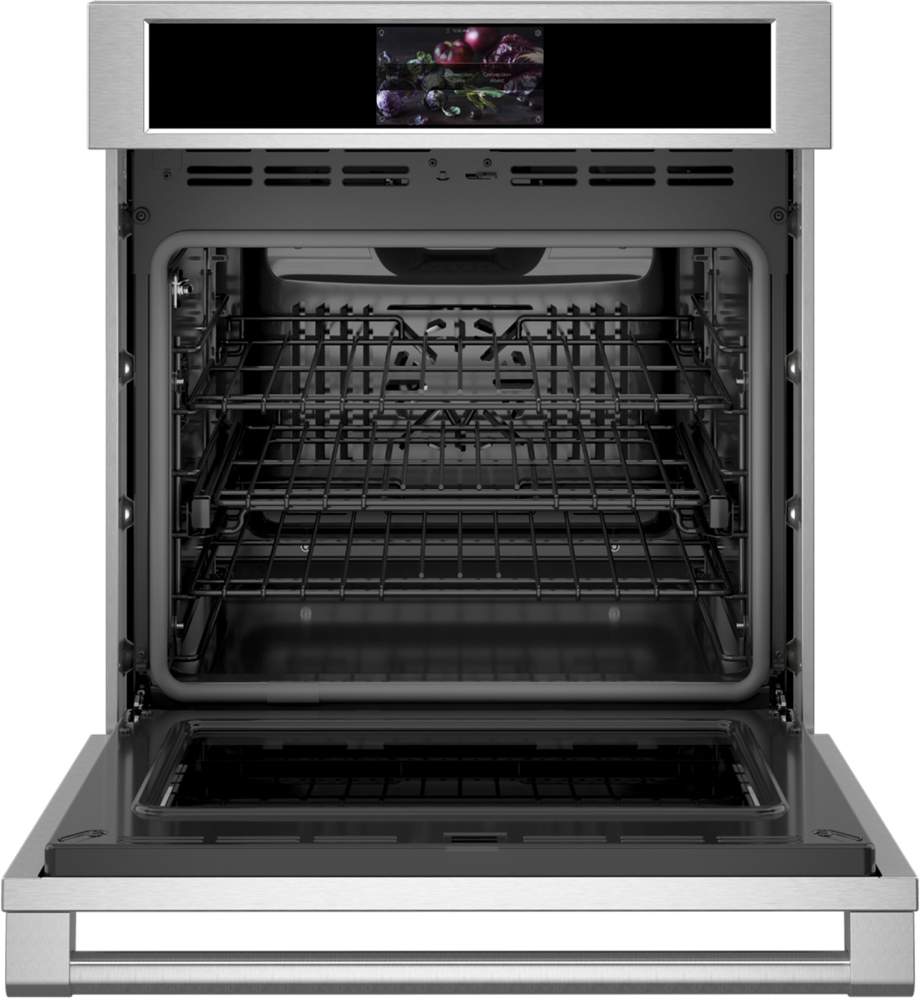 Monogram ZKS90DPSNSS 27 Inch Built-In Electric Smart Single Wall Oven ...