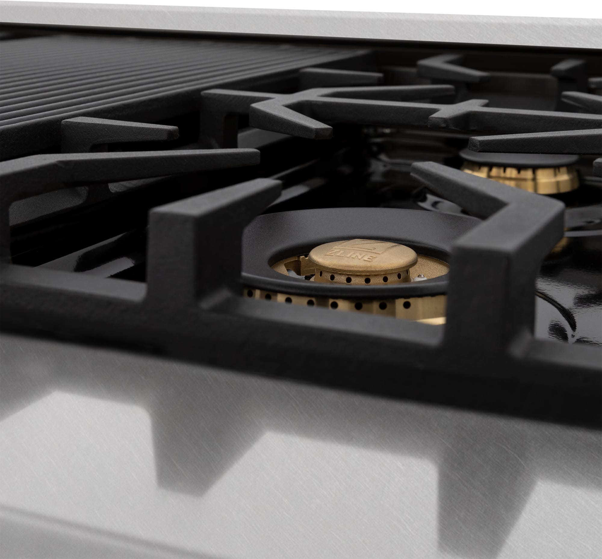 ZLINE RAZWM48CB 48 Inch Freestanding Double Oven Dual Fuel Range with 7 ...