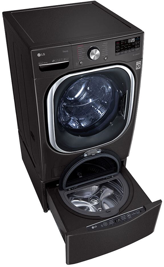 LG WM4500HBA 27 Inch Front Load Smart Washer with 5.0 Cu. Ft. Capacity ...