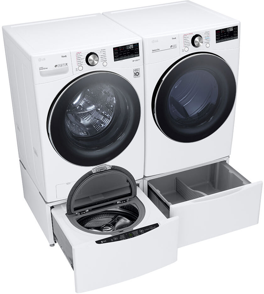 LG WM4200HWA 27 Inch Front Load Smart Washer with 5.0 Cu. Ft. Capacity ...