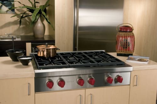 Wolf SRT366 36 Inch Pro-Style Gas Rangetop with 6 Dual-Stacked Sealed ...