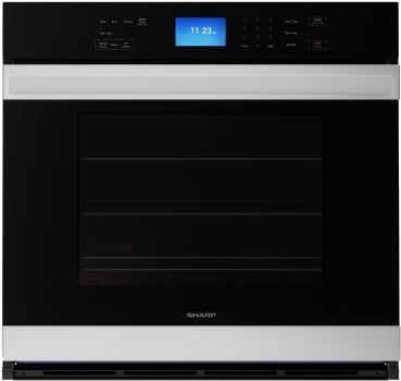 Sharp SWA3062GS 30 Inch Single Electric Wall Oven with 5.0 cu. ft. True ...
