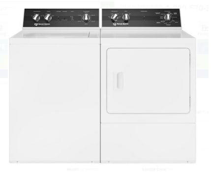 Speed Queen SPWADREWN5003 Side-by-Side Top Load Washer and Electric ...