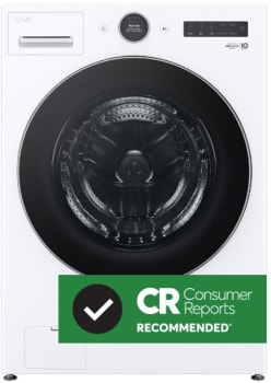 LG WM5500HWA 27 Inch Smart Front Load Washer with 4.5 cu. ft. Capacity ...