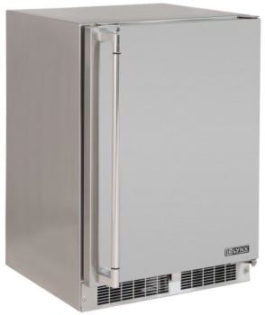 Lynx LN24REF 24 Inch Stainless Steel Outdoor Refrigerator with 5.3 cu ...
