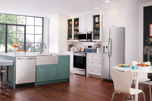 Frigidaire FGSC2335TF 36 Inch Counter Depth Side-by-Side Refrigerator ...