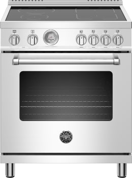 Bertazzoni MAST304INMXE 30 Inch Induction Master Series Range with 4 ...
