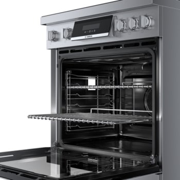 Bosch HIS8055U 30 Inch Freestanding Induction Range with 4 Elements, 10 ...