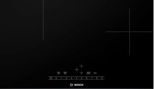 Bosch NIT5460UC 24 Inch Induction Cooktop with 3 Elements, Ceramic ...