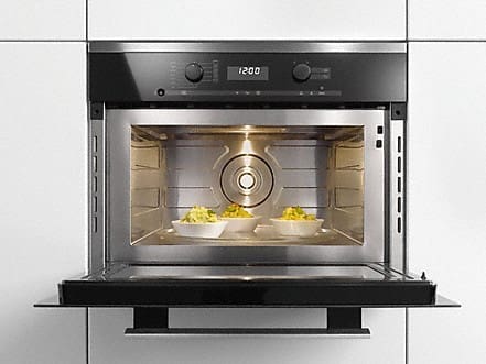Miele M6160TC 24 Inch Built-in Microwave Oven with 1.6 cu. ft. Capacity ...